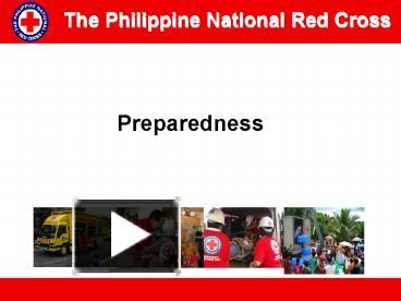 The Philippine National Red Cross presentation | free to view