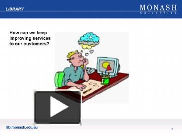 Monash University PowerPoint template presentation | free to view