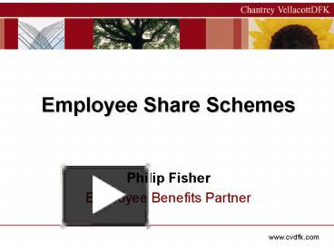Employee Share Schemes presentation | free to view
