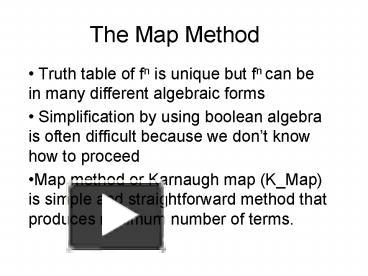 PPT – The Map Method PowerPoint presentation | free to download - id ...
