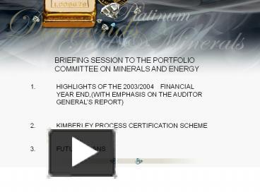 KIMBERLEY%20PROCESS presentation | free to download