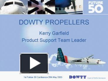 DOWTY PROPELLERS presentation | free to view