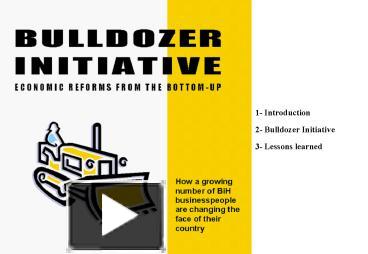 PPT – Bulldozer Process PowerPoint presentation | free to view - id ...