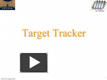 PPT – Target Tracker PowerPoint presentation | free to view - id ...