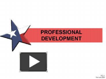 PPT – Professional Development PowerPoint presentation | free to ...