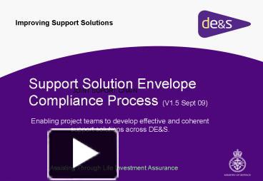 PPT – SSE Compliance Process PowerPoint presentation | free to view ...