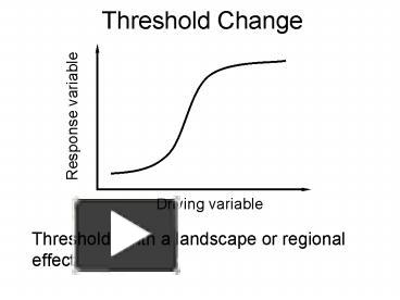 PPT – Threshold Change PowerPoint presentation | free to view - id ...