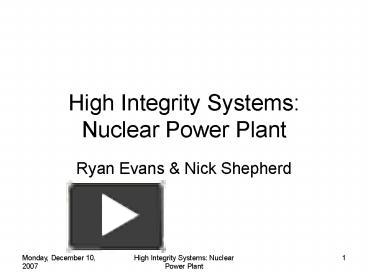 PPT – Ryan Evans PowerPoint presentation | free to view - id: 1668c4-ZDc1Z