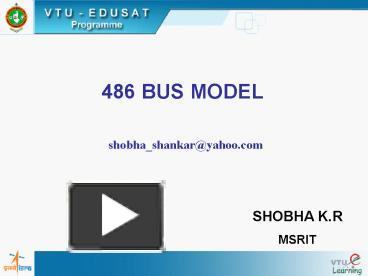486 BUS MODEL presentation | free to view