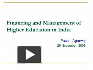 PPT – Pawan Agarwal PowerPoint presentation | free to view - id: 167064 ...