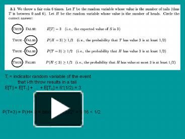 Ti = indicator random variable of the event presentation | free to download