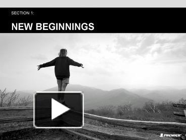 NEW BEGINNINGS presentation | free to view