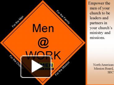 Men presentation | free to view