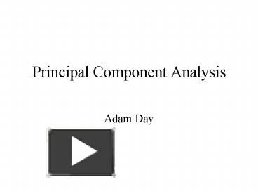 PPT – Principal Component Analysis PowerPoint presentation | free to ...