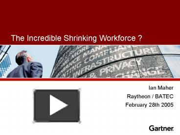 PPT – The Incredible Shrinking Workforce PowerPoint presentation | free ...