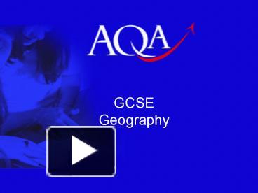 PPT – GCSE PowerPoint presentation | free to view - id: 16a9cb-ZDc1Z