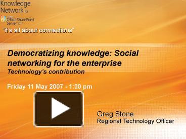 PPT – TechReady 3 PowerPoint presentation | free to view - id: 16aeeb-ZDc1Z