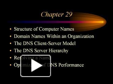 Structure of Computer Names presentation | free to view
