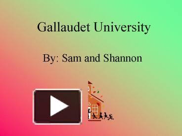 Gallaudet University presentation | free to view