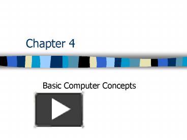 Basic Computer Concepts presentation | free to view