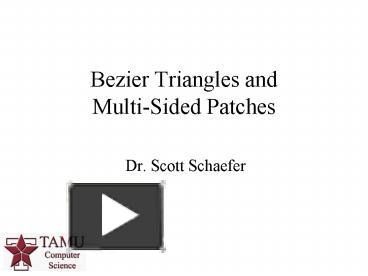 PPT – Dr' Scott Schaefer PowerPoint presentation | free to view - id ...