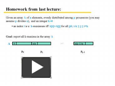 PPT – Homework from last lecture: PowerPoint presentation | free to ...