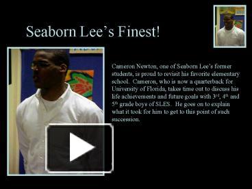 PPT – Seaborn Lees Finest PowerPoint presentation | free to view - id ...