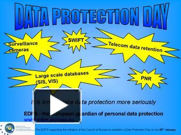 PPT – poster Data Protection Day PowerPoint presentation | free to view ...