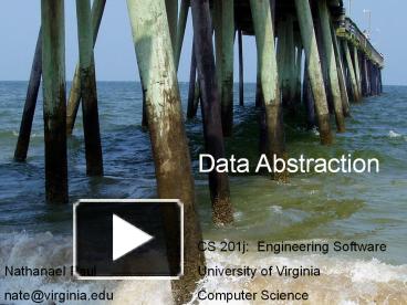 PPT – Data Abstraction PowerPoint presentation | free to download - id ...