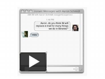 PPT – Aaron Schmidt - Thomas Ford Memorial Library PowerPoint ...