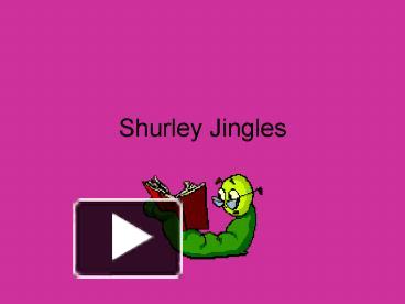 Shurley Jingles presentation | free to view