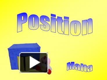 PPT – Position PowerPoint presentation | free to download - id: 16f269 ...