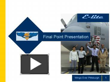 Final Point Presentation presentation | free to view
