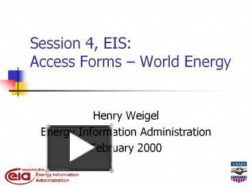 PPT – Session 4, EIS: Access Forms PowerPoint presentation | free to ...