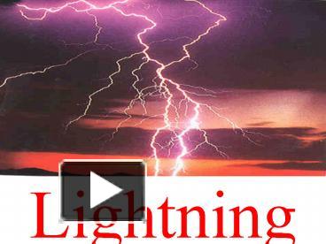 Lightning presentation | free to view