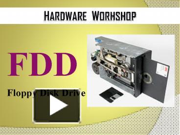 FDD presentation | free to view