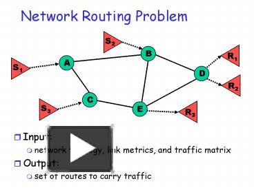 Network Routing Problem presentation | free to download