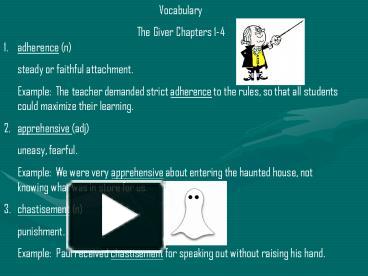 PPT – Vocabulary PowerPoint presentation | free to view - id: 170f44-ZDc1Z