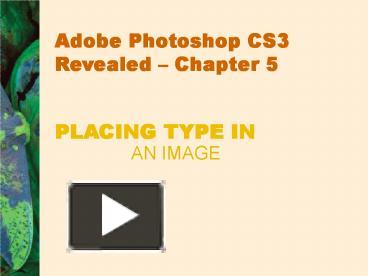 PPT – Adobe Photoshop 7'0 Design Professional PowerPoint presentation ...