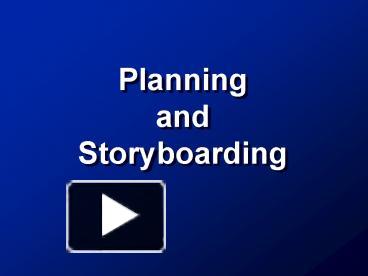 PPT – Planning PowerPoint presentation | free to view - id: 172b78-ZTg2Z
