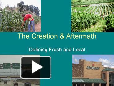 PPT – The Creation PowerPoint presentation | free to view - id: 172c01 ...