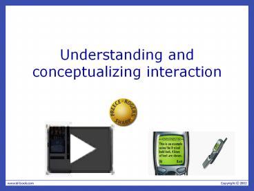 Understanding and conceptualizing interaction presentation | free to ...