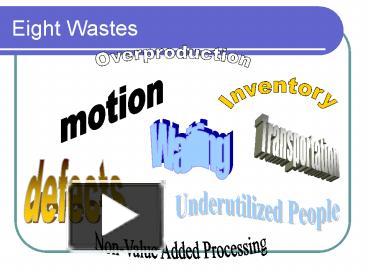 Eight Wastes presentation | free to view