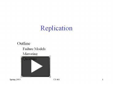 PPT – Replication PowerPoint presentation | free to download - id ...