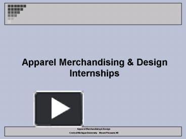 PPT – Apparel Merchandising PowerPoint presentation | free to view - id ...