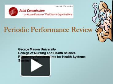 Periodic Performance Review presentation | free to view