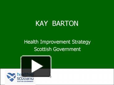 KAY BARTON presentation | free to view