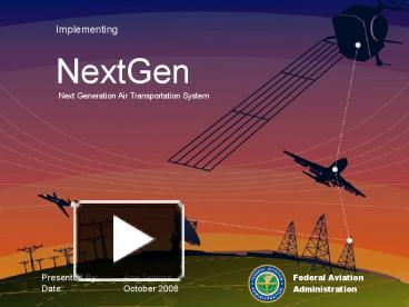 NextGen presentation | free to view