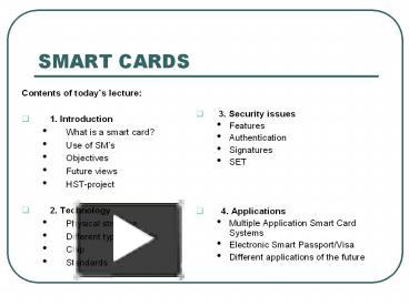 PPT – SMART%20CARDS PowerPoint presentation | free to download - id ...