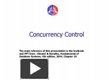 PPT – Concurrency Control PowerPoint presentation | free to view - id ...
